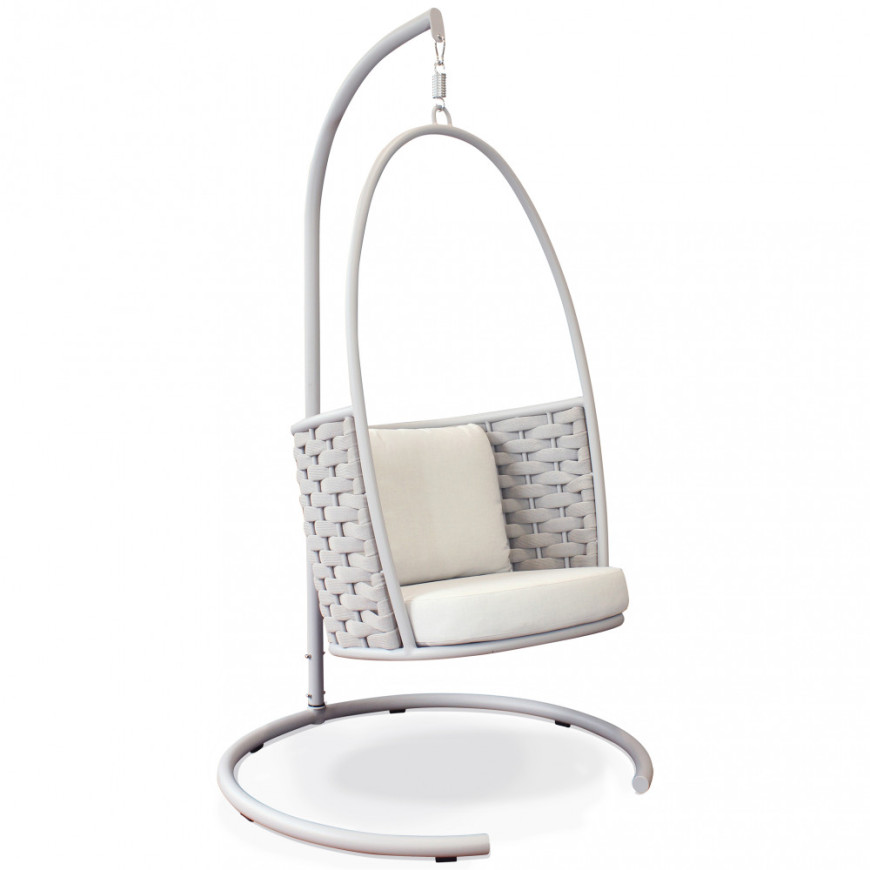 TAKAMAKA Hanging Rocking Chair in Aluminum | ABITAREarreda.it